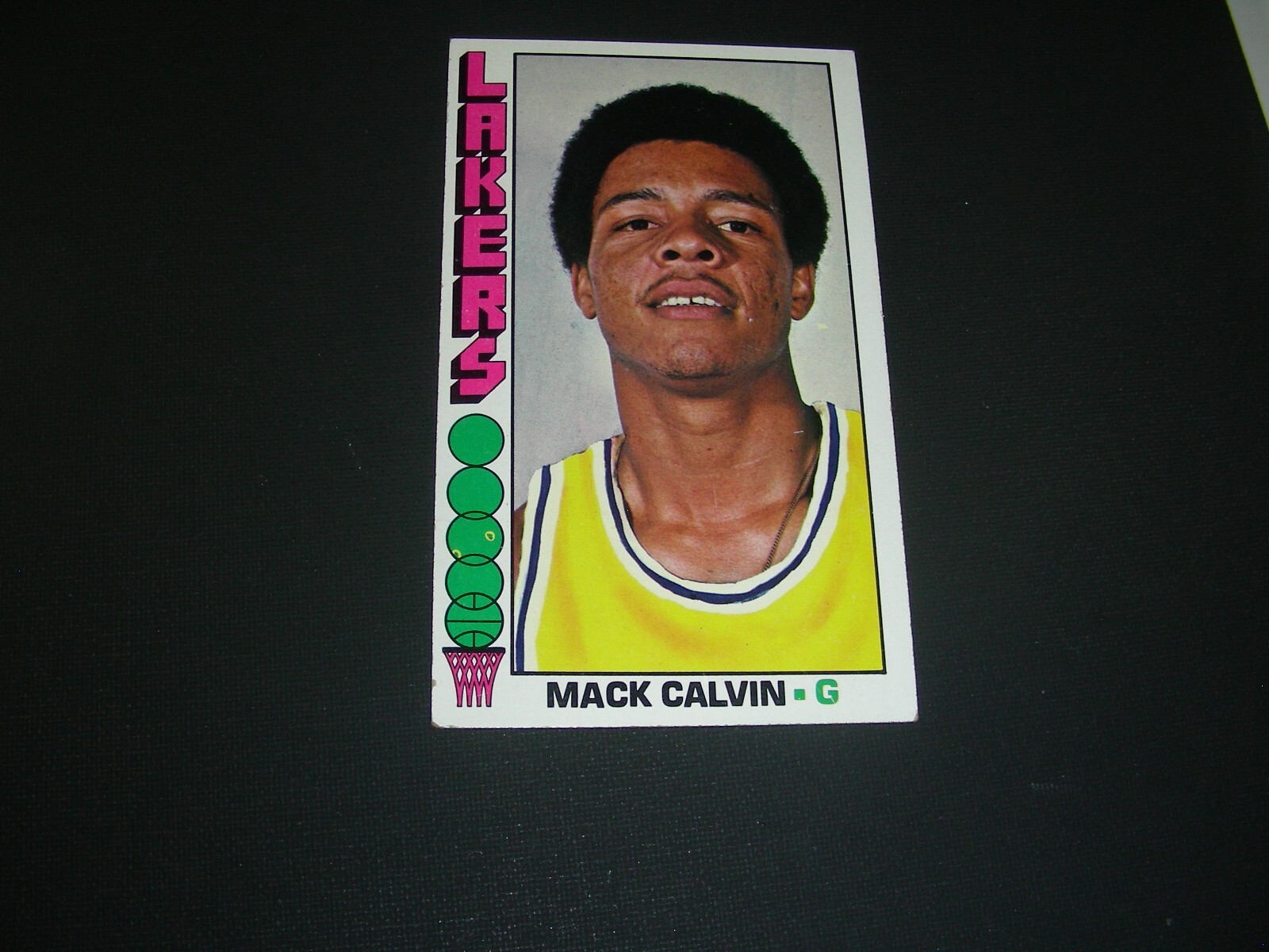 Mack Calvin 1976-77 Topps Tall Boy card #62 | eBay