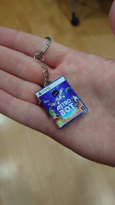 Astro Bot PS5 Game Case Keychain Gamer Gift | eBay