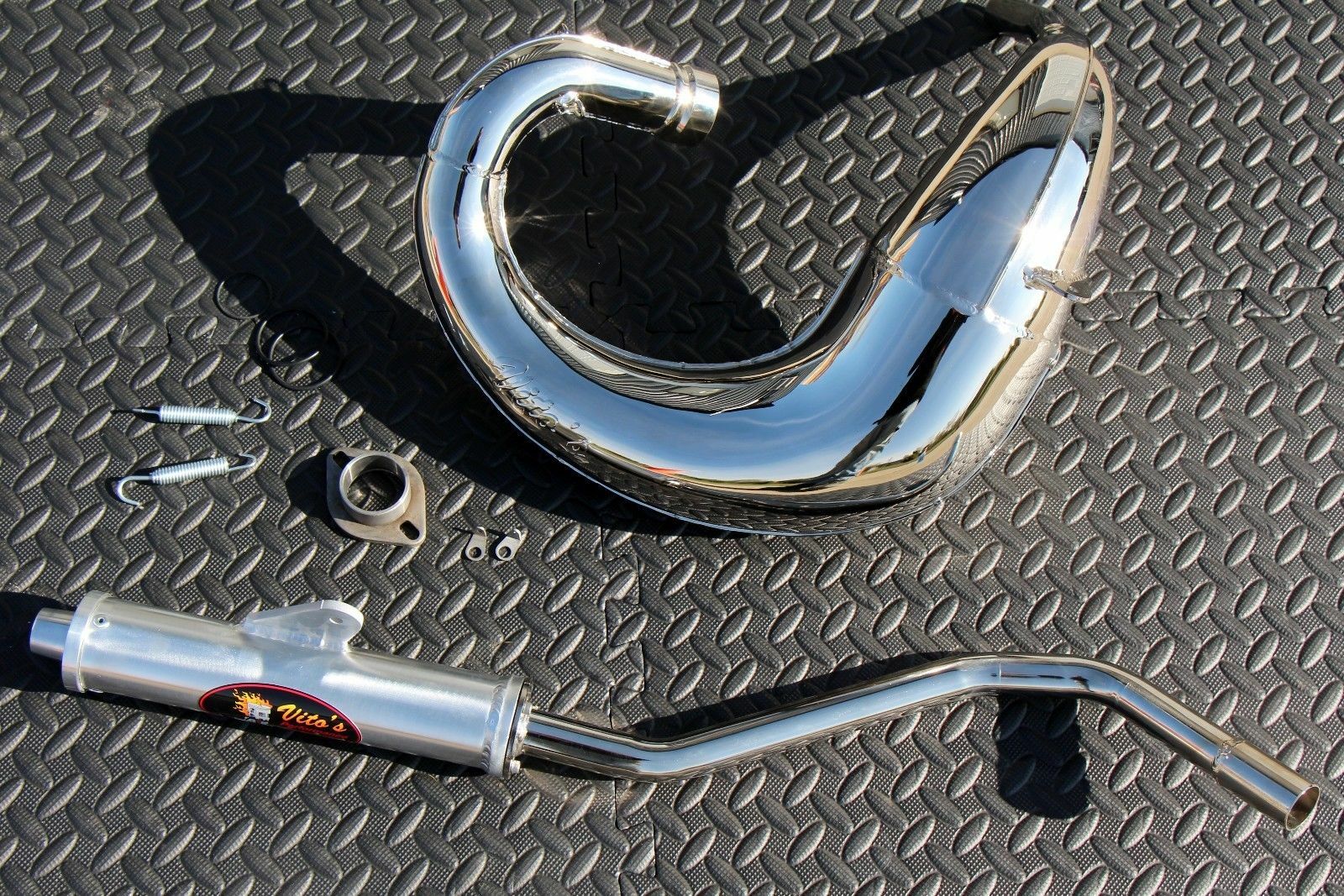 Yamaha Blaster Vito's Performance FAT BASTARD Aftermarket Pipe ...