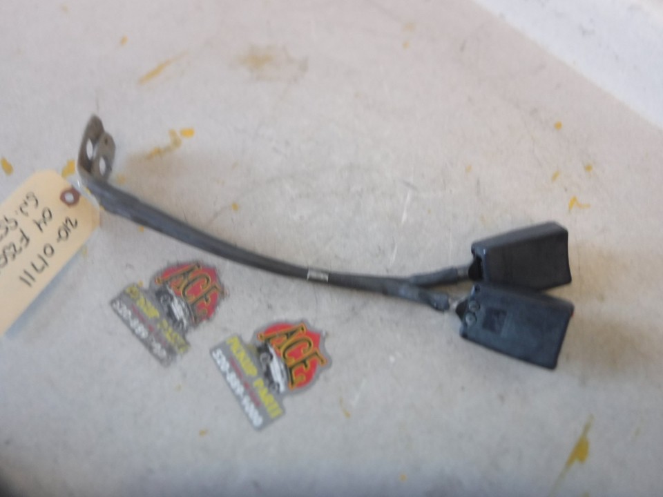 01-07 F250 F350 Super Duty RIGHT FRONT Passenger Seat Belt Dual Buckles ...
