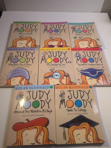 Lot 1-8 Judy Moody Series Books Megan McDonald Set | eBay