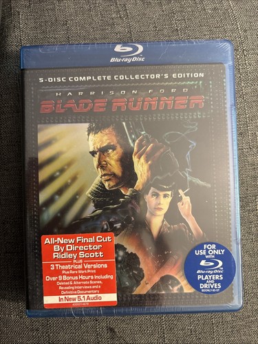 BLADE RUNNER The Complete Collector's Edition (Blu-ray Disc 2007 5-Disc ...