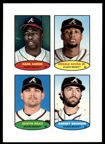 2023 Topps Heritage Aaron Ronald Acuna Riley Swanson 1974 Baseball ...