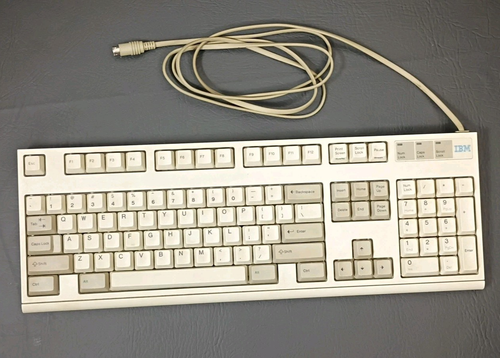 Vintage 1993 IBM Model M2 Keyboard Spring Clicky 1395300 USA Made | eBay