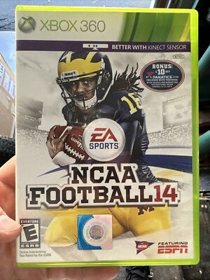 🏈NCAA Football 2014 Xbox 360 EA Sports Tested Last NCAA Game Made ...