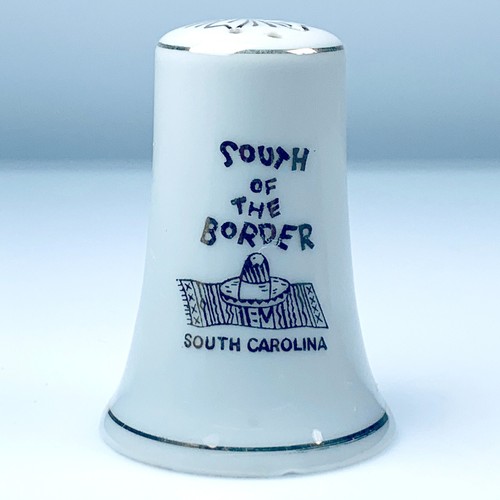Vintage White Porcelain South Of The Border Salt Shaker Japan 3" Tall ...