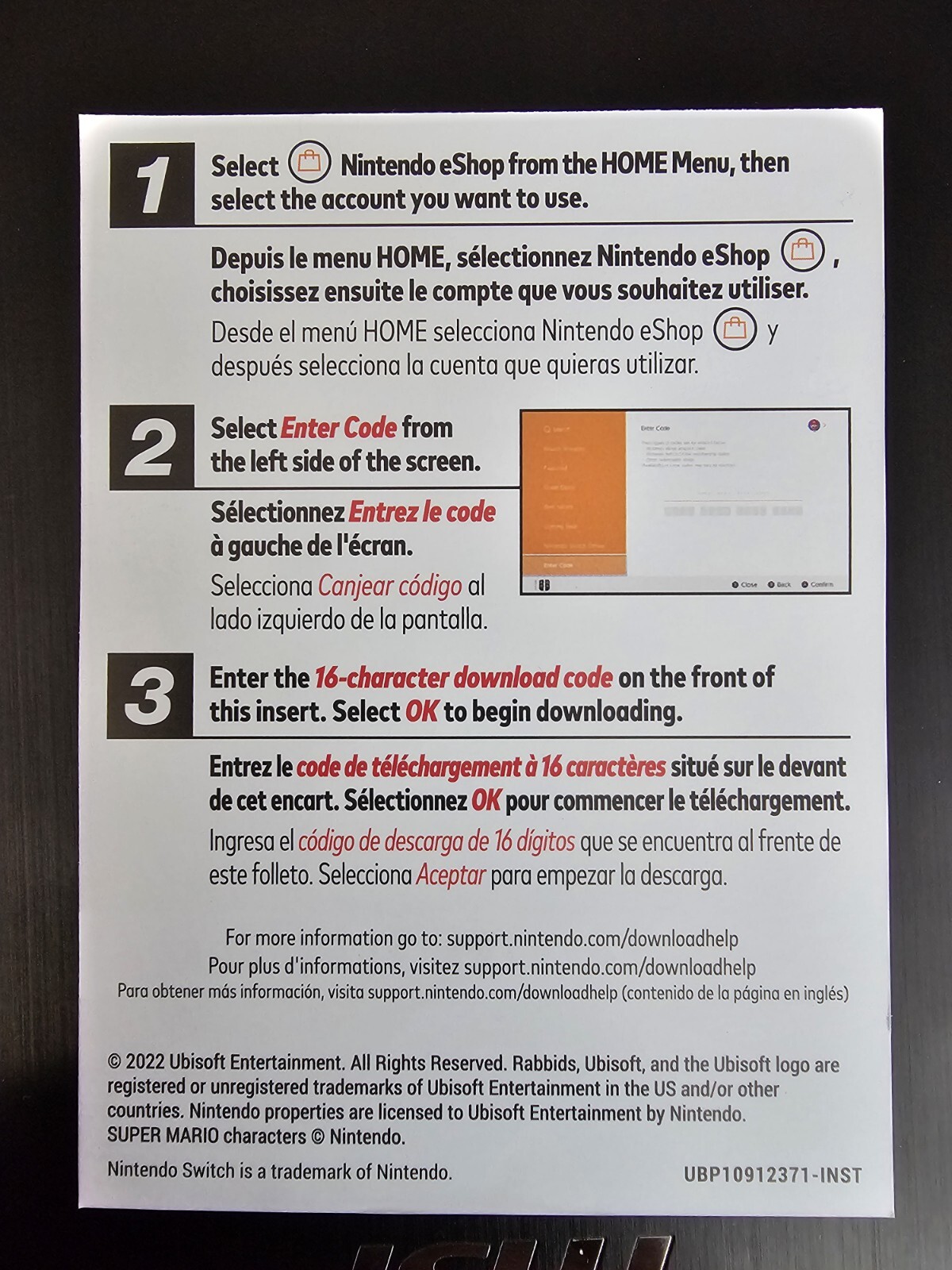 Mario + Rabbids Sparks of Hope Megabug Pack Add-on DLC ONLY for ...