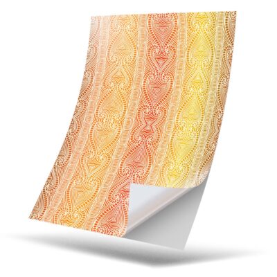 1 x Vinyl Sticker A4 - Pretty Maori Tribal Pattern #2363 | eBay UK