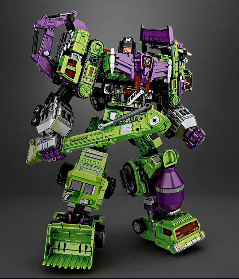 6in1 Transformation NBK Devastator Oversized Action Figure Boy Toy No ...