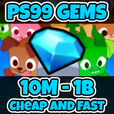 Pet Simulator 99 (PS99/Pet Sim 99) 💎Gems (10M - 1B) 💎 | Roblox | Fast ...