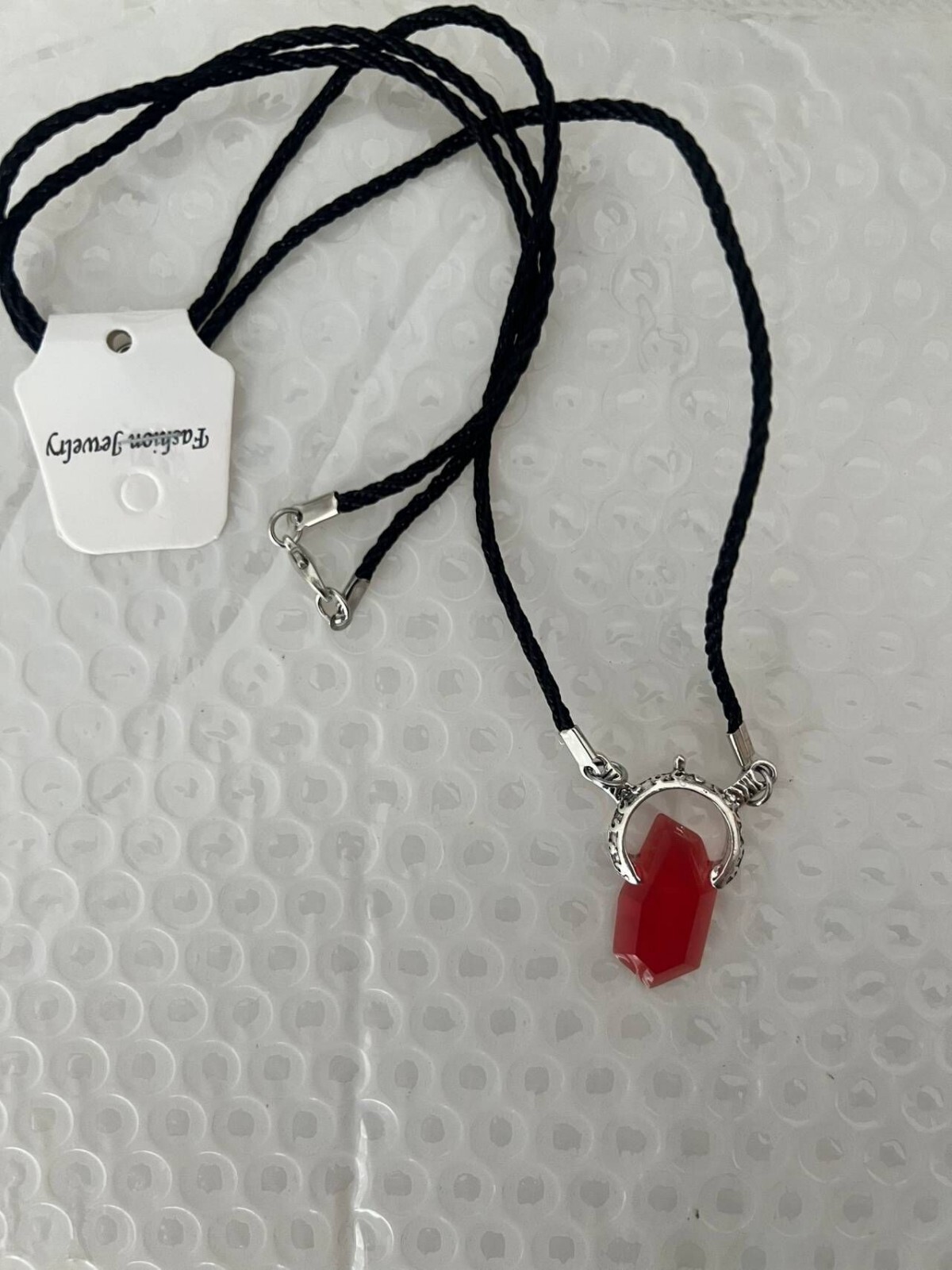 Quality DMC Devil May Cry 5 Red Crystal Cord Chain Pendant Necklace ...