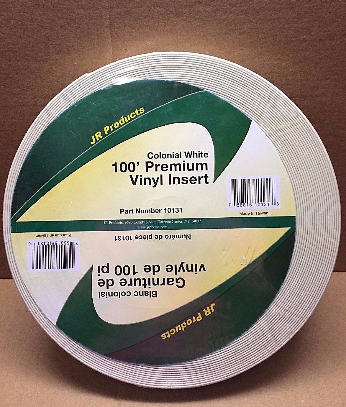 RV - 100' x 1" Vinyl Screw Cover Insert, Col. White | eBay