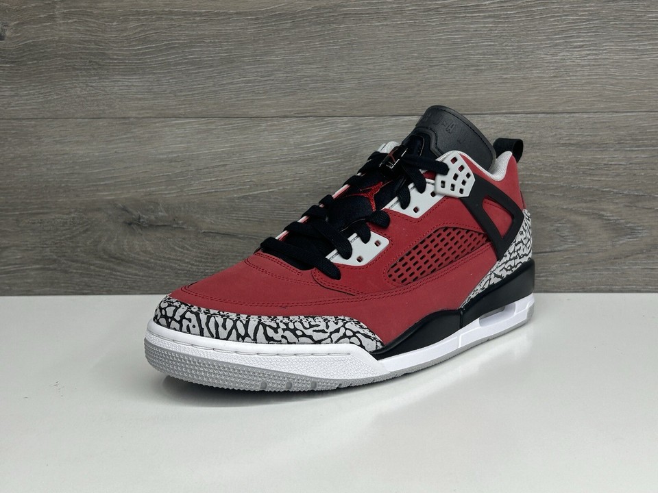Nike Jordan Spizike Low “Bred” Gym Red Cool Grey Men’s Sneakers (FQ1759 ...