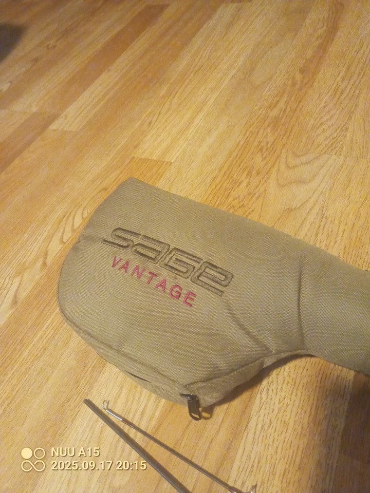 Sage Vantage Fly Fishing Case W.W. Grigg GX Graphite Rod Okuma Sierra ...