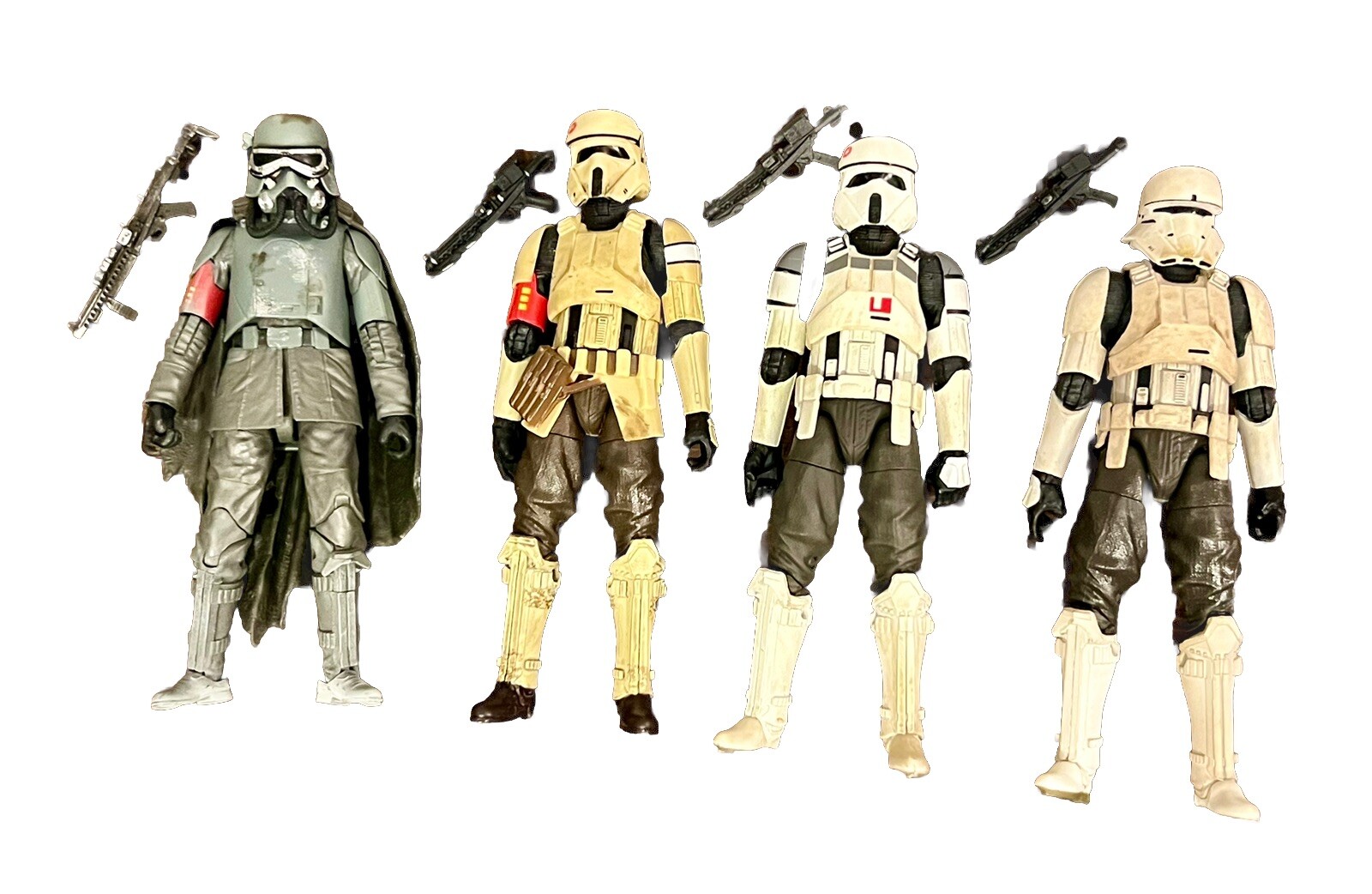 Star Wars Black Series Lot Shore Tank AT-ACT Trooper + Han Solo Mud Trooper | eBay