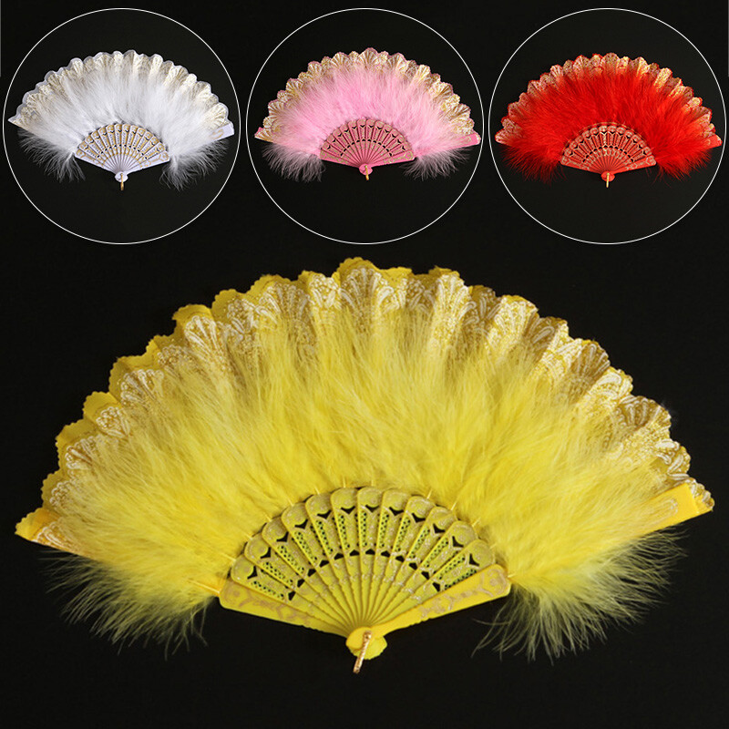 Vintage Ladies Hand Fans