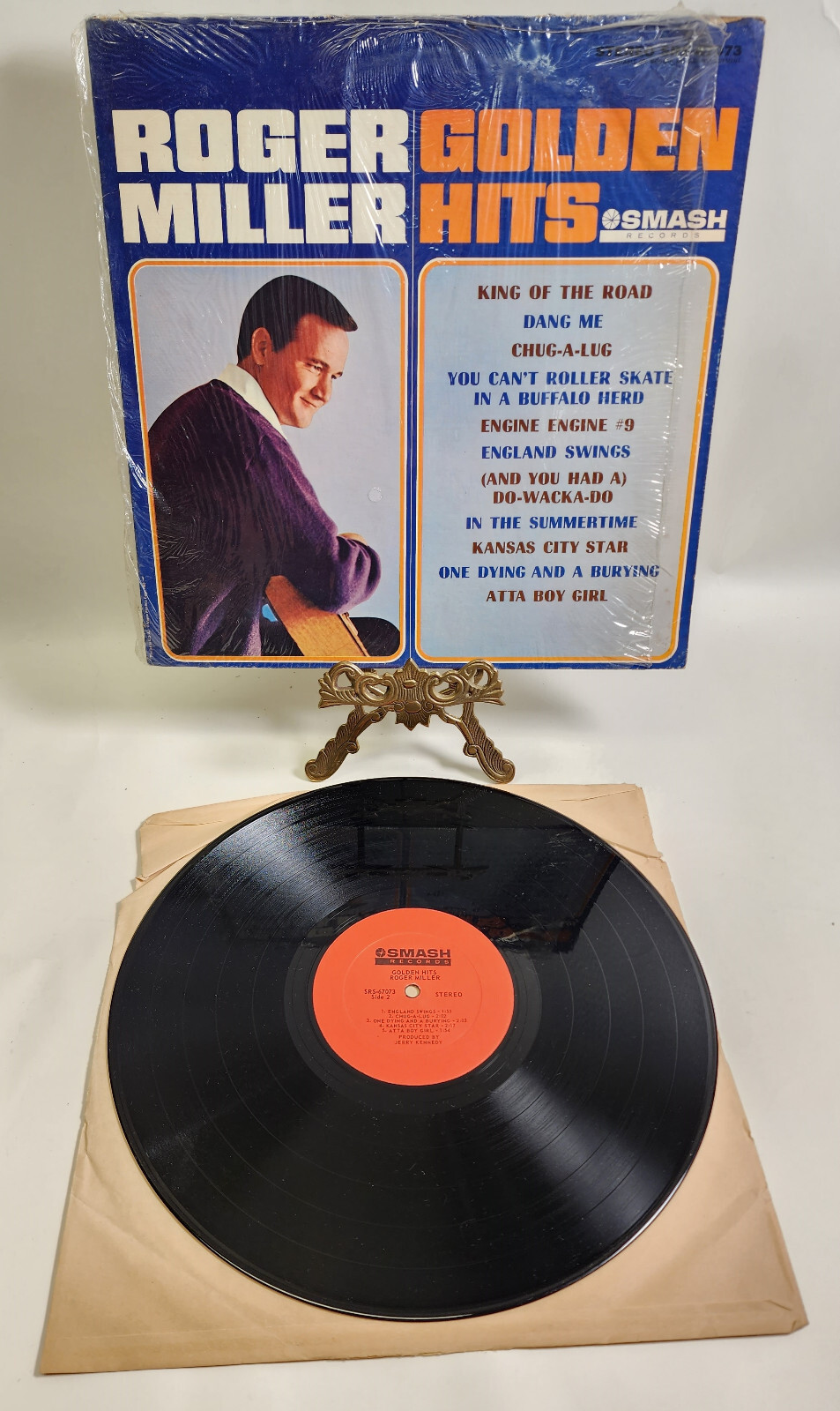 12" Vinyl Record LP Album Roger Miller Golden Hits Smash Records SRS ...