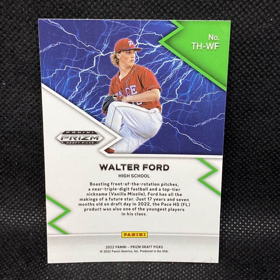 2022 Panini Prizm Walter Ford Thunder Struck Seattle Mariners Rookie # ...