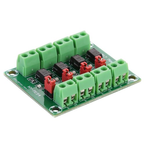 817 Optocoupler 4-Way Voltage Isolation Board Voltage Control Switching ...