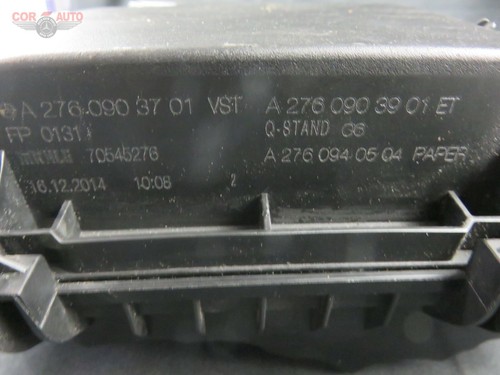 Mercedes Benz GL450 Air Intake Hose Pipe LH OEM 15 19 A2760901937 ...