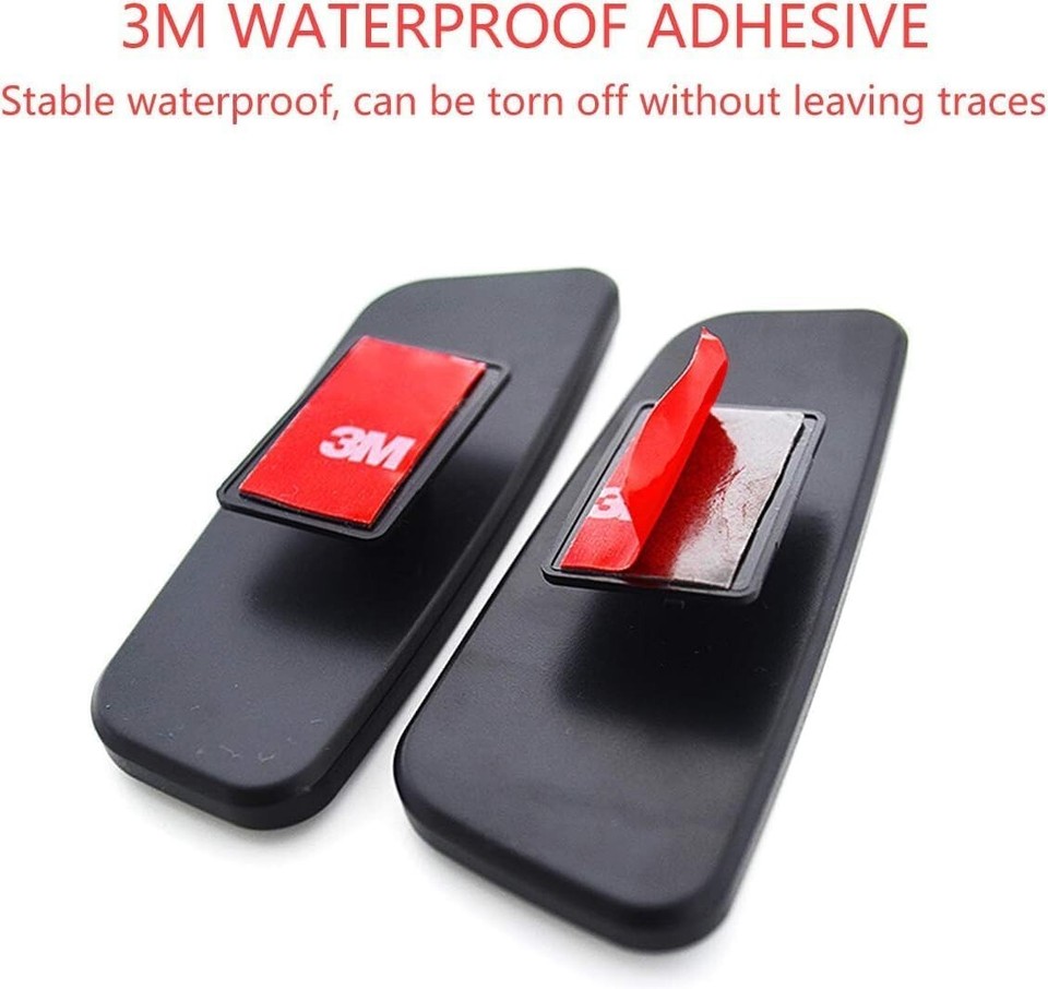 Blind Spot Mirror, HD Glass Convex Lens Frameless Adjustable Blind Spot ...