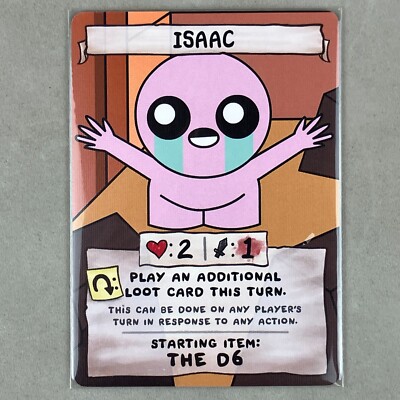 The Binding of Isaac Four Souls Requiem Isaac Tom Fulp Alt Art ...