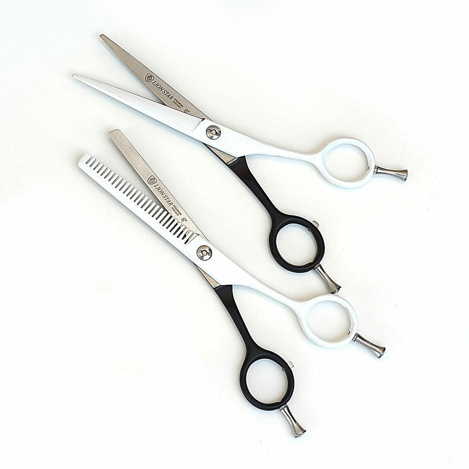 6" Professional Hair Cutting Japanese Scissors Thinning Barber Shears ...