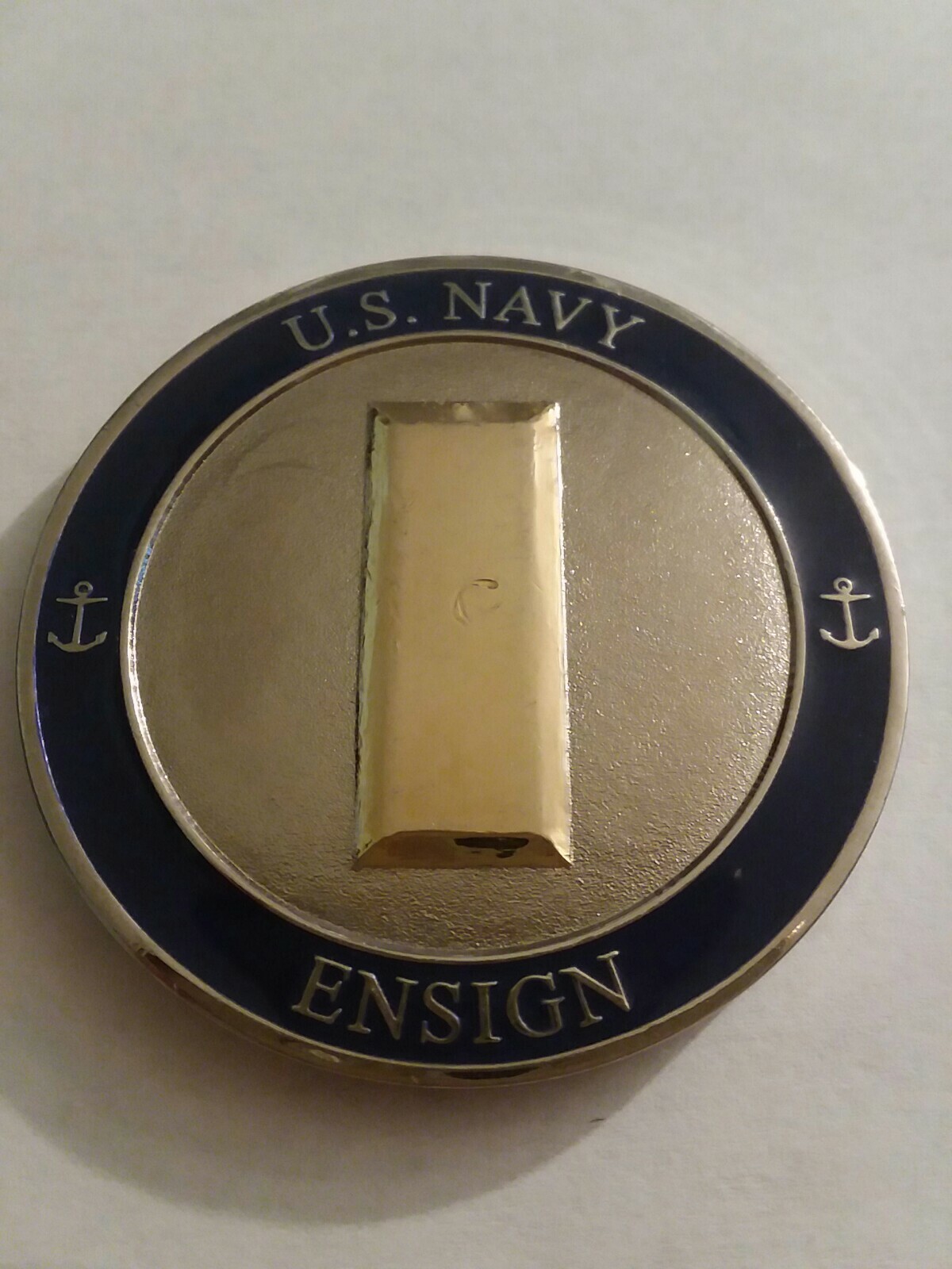 USN UNITED STATES NAVY ENSIGN Plate Finish Engravable Challenge Coin | eBay