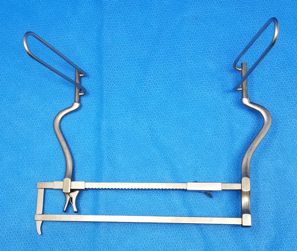 Jarit 205-305 Balfour Retractor with Ratchet Bar & Attached Lateral ...