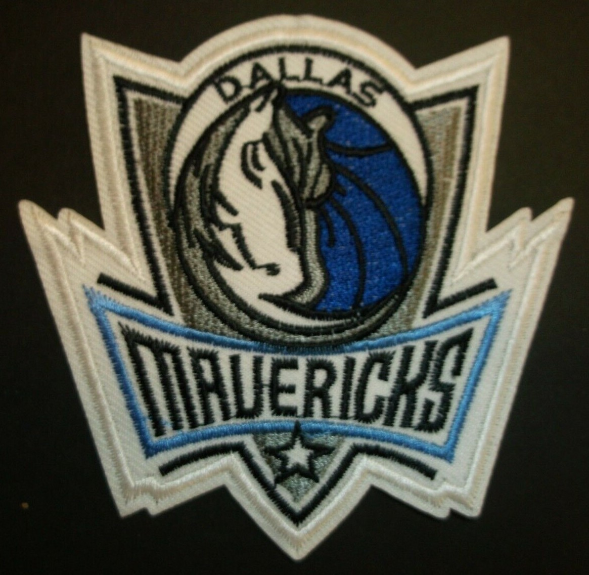 Dallas Mavericks Embroidered PATCH~@ 3 1/2 x 3 1/2~Iron or Sew On~NBA ...