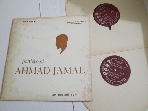 AHMAD JAMAL Portfolio Of 2 LP Orig 1959 Mono Ltd Numbered LOW#5511 Argo VINYL EX | eBay