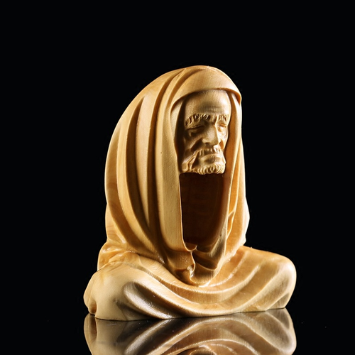 5.5cm Boxwood Carving Arhat Damo Dharma Buddha Statue Zen Ornaments | eBay