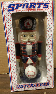 Boston Red Sox Baseball Team Nutcracker Collectors Series Christmas ...