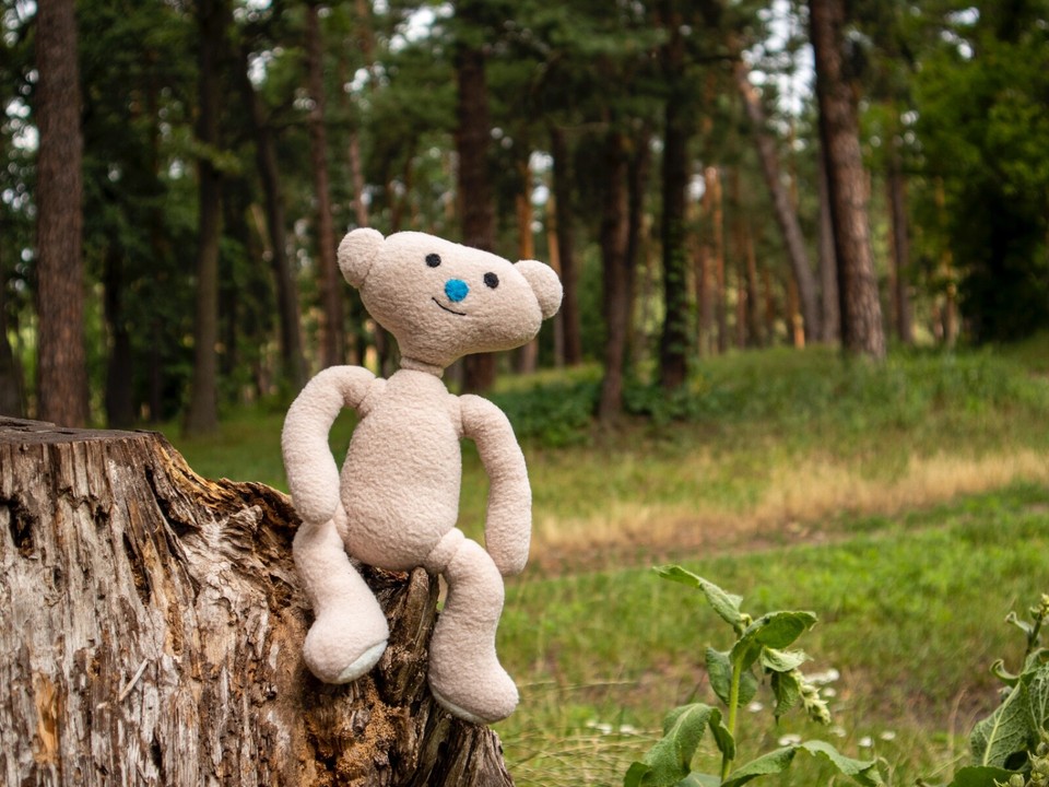 BEAR Alpha plush toy Horror Bear alpha soft toy Bear plush toy Bear ...