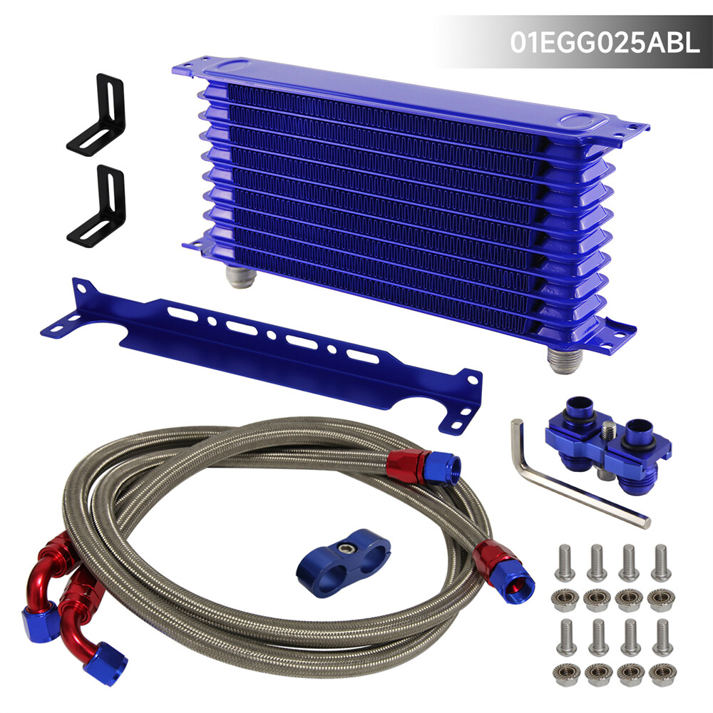 10 Row Oil Cooler Kit for BMW E36/e46 M3 135/e90 335/640/740 X1/z4 ...