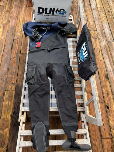 DUI Flex Extreme Premium TLS Dry Suit NWT -Size Med Short- | eBay