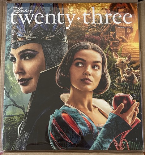 DISNEY D23 MAGAZINE SPRING 2025 SNOW WHITE EVIL QUEEN CAPTAIN AMERICA ...