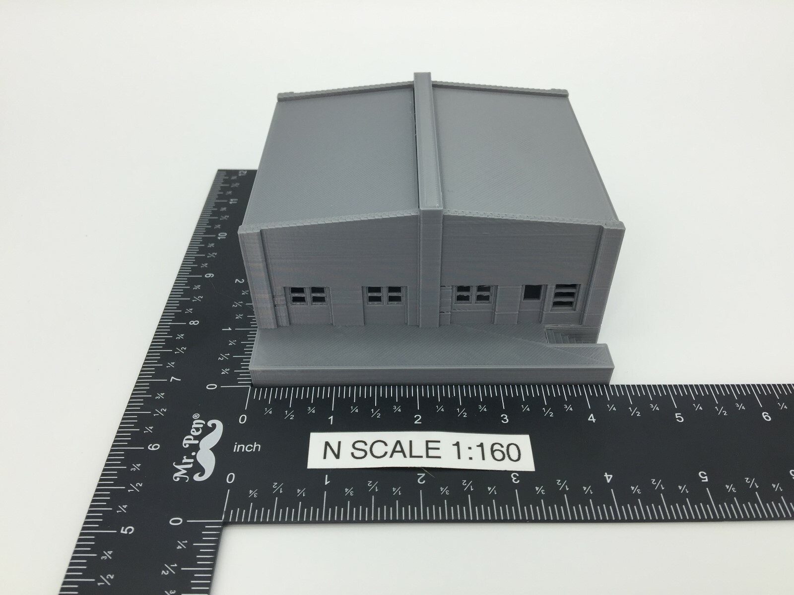 Rail to Road Freight Transfer Station with Dock - N Scale 1:160 | eBay
