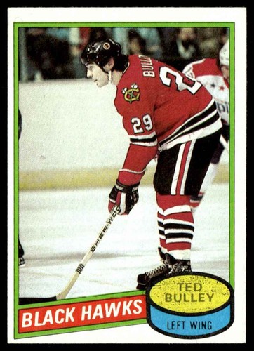 1980-81 Topps Ted Bulley Chicago Blackhawks #229 | eBay