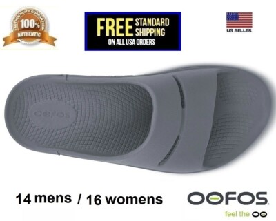 Oofos Sandals Ooahh Slide Recovery Pool Beach Slip On (Mens-14 /Womens ...