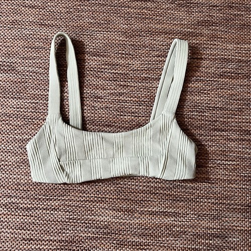 L Space Bikini Ribbed Top Green Size Medium | eBay