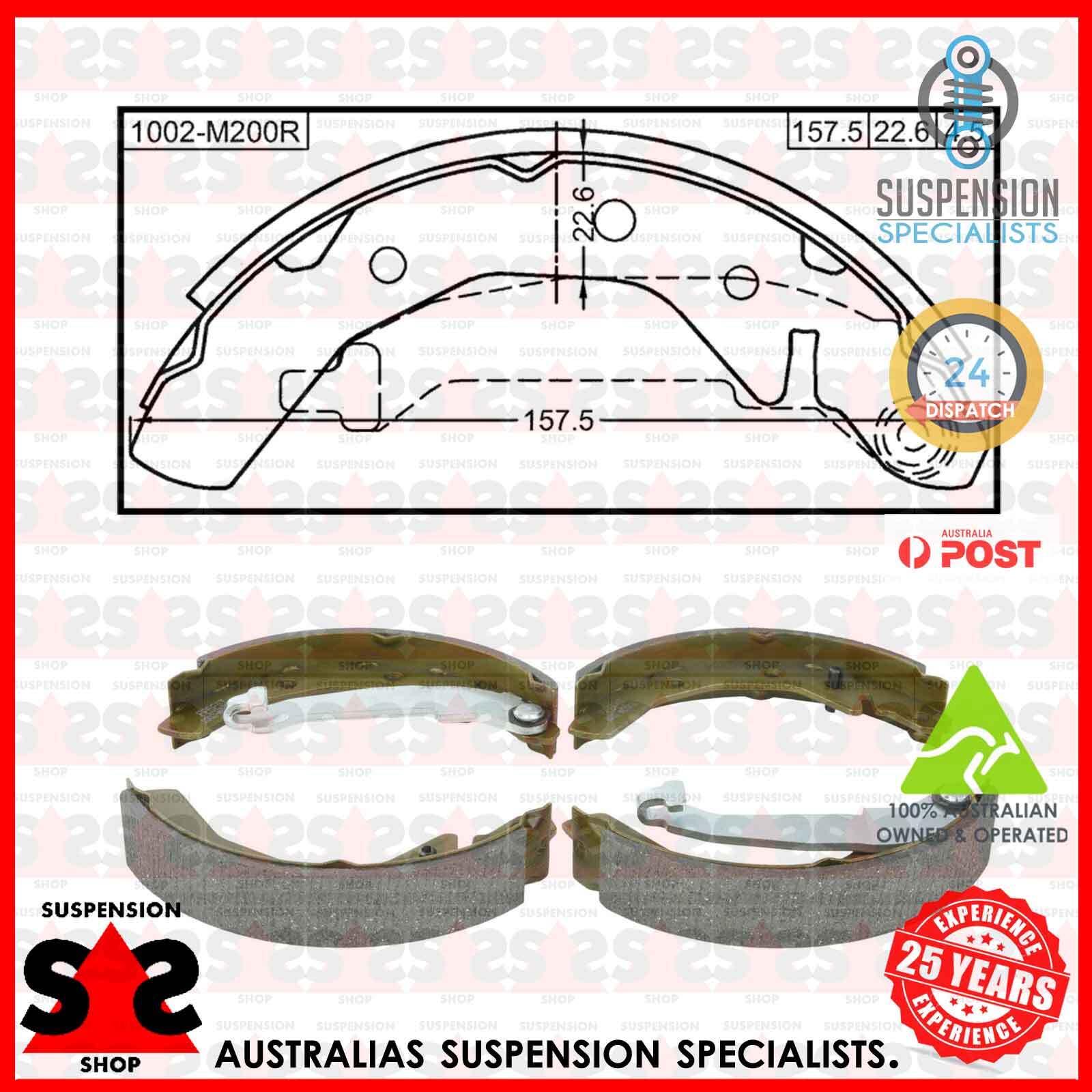 Rear Axle Brake Shoe Suit CHEVROLET Spark 1.0 SX SPARK | eBay