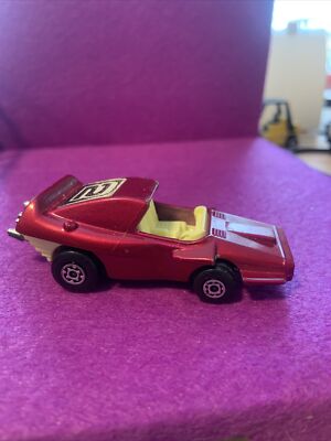 Matchbox Superfast 1972 no 58 Woosh n Push Diecast, Rare Maroon Color ...
