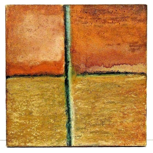 2003 LISTED HUNGARIAN THOMAS NONN Sd MODERN ABSTRACT MIXED MEDIA on ...