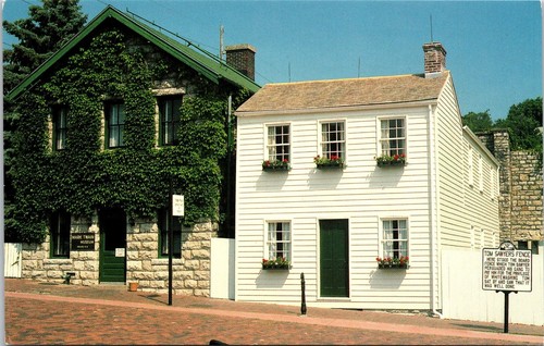 Hannibal MO Museum Mark Twain Boyhood Home Postcard Vintage | eBay