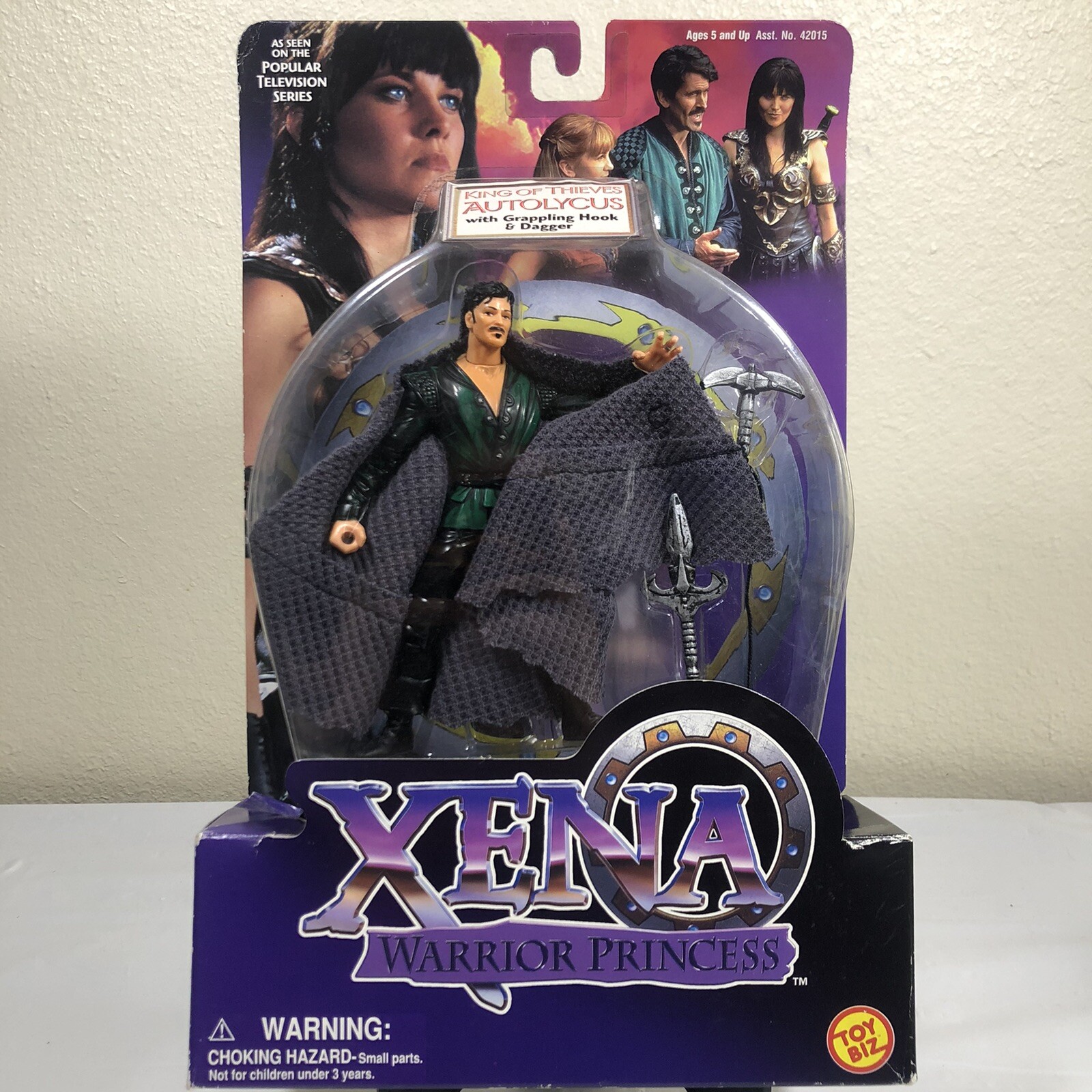 Xena Warrior Princess King of Thieves Autolycus w/ grappling hook and ...