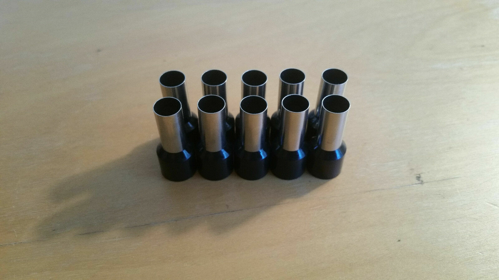 10pcs 4 Gauge Wire Ferrule Amplifier Ferrules 4 AWG Tin Copper Amp | eBay