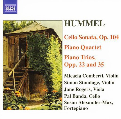 Susan Alexander-Max - Hummel, J.N. : Chamber Music [New CD ...