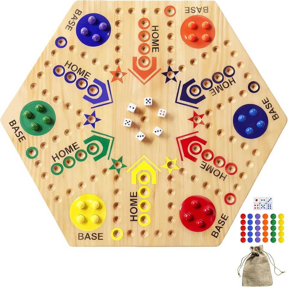Exciting Fast Track Marble Game for 6 Players | eBay