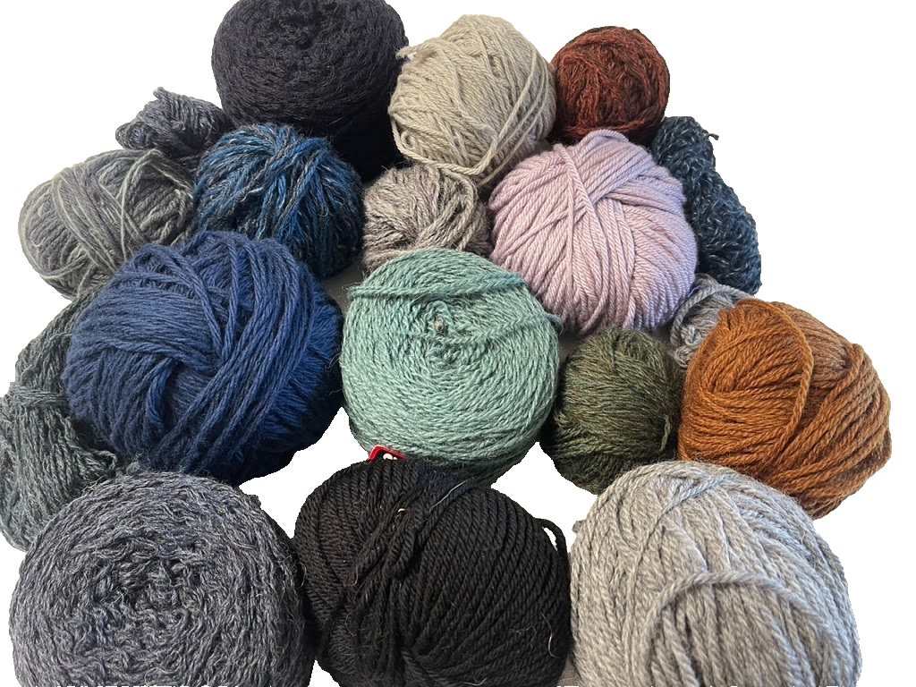 Mixed bag of WOOL Yarn for Knitting, Crocheting Felting | eBay